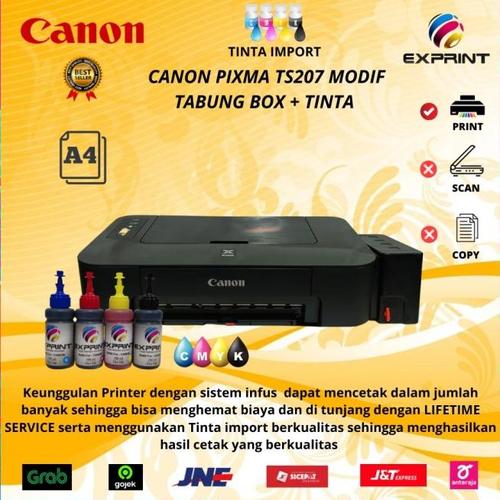Jual Printer Canon Pixma TS307 Wireless + infus Box - TS207 Foto, Bubble x 1 - Jakarta Pusat ...