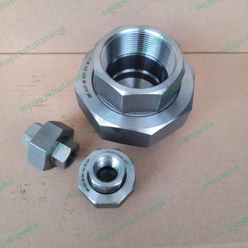 Jual Watermur Besi A105 Class 3000 Drat NPT 3/4" inch Union Carbon ...