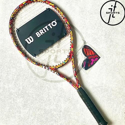 Jual Raket Tenis Wilson Clash 100 V2 Britto 100" 295G Tennis Racket ...
