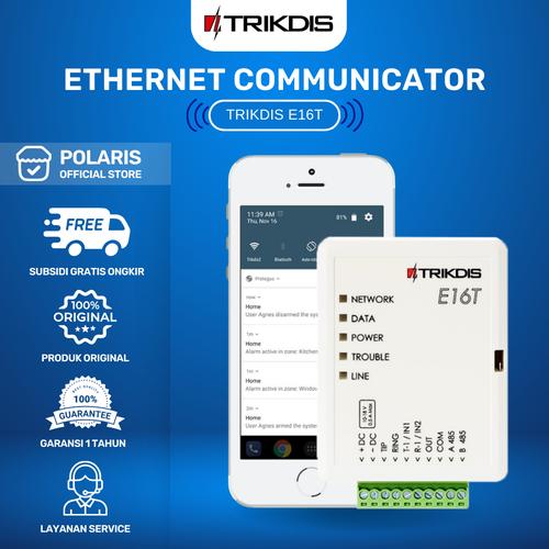 Promo Module Ethernet Komunikator Alarm TRIKDIS E16T untuk Control Panel - Jakarta Selatan ...