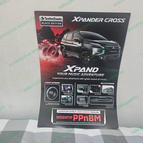 Jual brosur katalogmobil mitsubishi xpander cross black edition 2021 ...