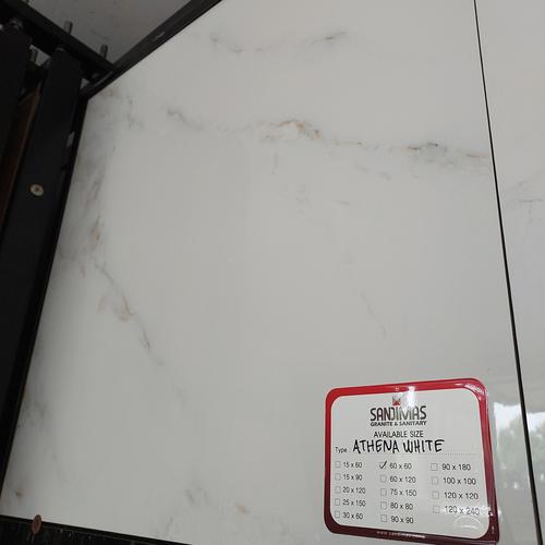 Jual GRANIT LANTAI POLISHED SANDIMAS ATHENA WHITE 60X60 [FREE ONGKIR ...