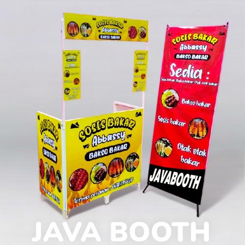 Jual booth portable / gerobak lipat / meja jualan / Standar - Gambar ...