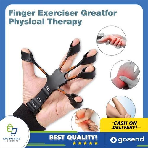 Jual Silicone Hand Grip Device Finger Exercise Stretcher ORIGINAL EHS ...