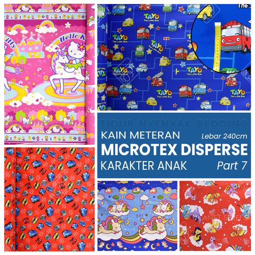 Jual KAIN MICROTEX DISPERSE KARAKTER AVENGER SPIDERMAN TSUM 90-100 GSM ...