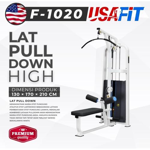 Jual Alat Fitness Angkat Beban - Lat Pulldown Machine High Import F ...
