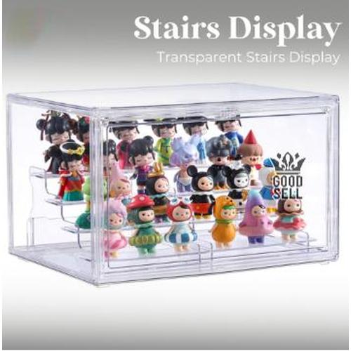 Jual [TERMURAH] Rak Acrylic Tempat Mainan Stairs Display Action Figure ...