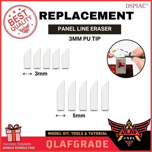 Jual Pembersih Panel Line SET Eraser PU TIP penghapus panel line dspiae - Refill tip 3mm - Kota ...