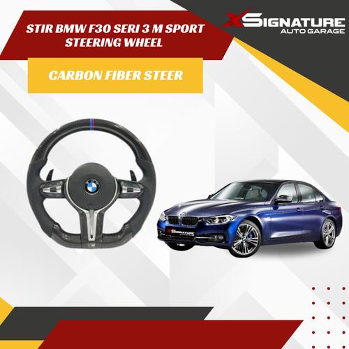 Jual STIR BMW F30 SERI 3 MSPORT STEERING WHEEL CARBON FIBER STEER - Kab ...