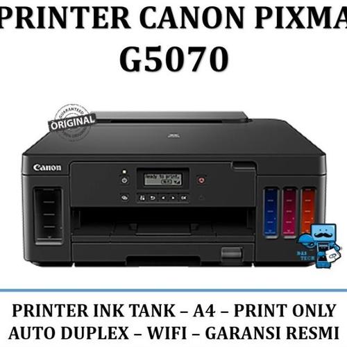 Jual Printer Canon Pixma G5070 Print Only / Duplex / Wifi / A4 - Ink ...