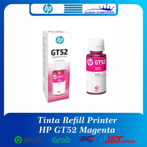 Jual Tinta Refill Original Printer HP GT52 Magenta - Kota Denpasar ...