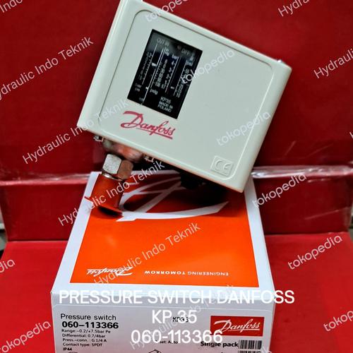 Jual Pressure Switch Danfoss KP-35 Series 060-113366 - Jakarta Barat ...