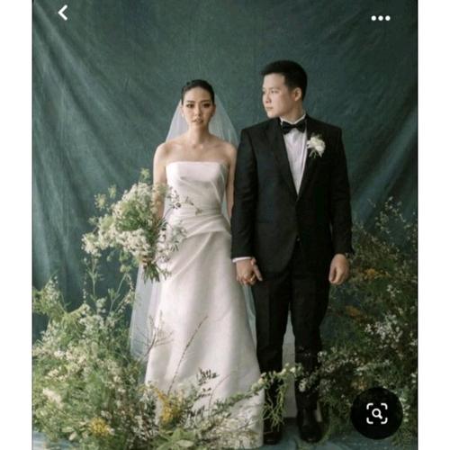 Jual Background Backdrop Layar Latar Studio Foto Abstrak Hijau 3x6meter ...