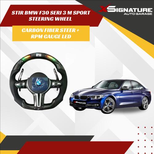 Jual STIR BMW F30 SERI 3 MSPORT STEERING WHEEL CARBON FIBER STEER RPM ...