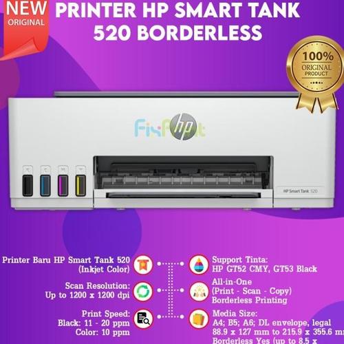 Jual Printer HP Smart Tank 520 All in One Printer HP Ink Tank 115 Print ...