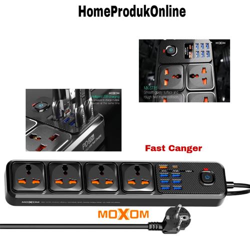 Promo Colokan Listrik Power Socket Usb Fast Charging Type C 12 In 1 ...
