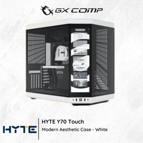 Promo HYTE Y70 Touch | Modern Aesthetic Case - White Cicil 0% 3x - Kota ...