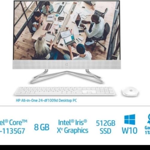 Jual HP 24-DF1009D PC AIO CORE i5-1135G7 8GB SSD 512GB - Jakarta Barat - all in one,com | Tokopedia