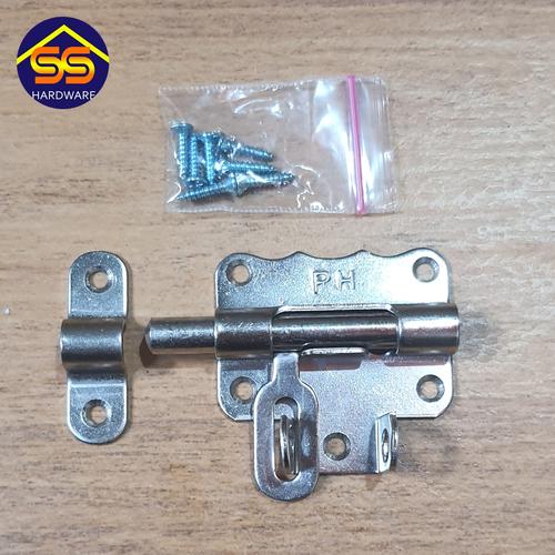 Jual GRENDEL OVERVAL 2 inch Grendel Gembok Pintu Jendela Lemari - Kota ...