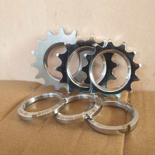 Jual COG dan Lockring Fixie Fixed Gear Track Bike - 17T - Jakarta ...