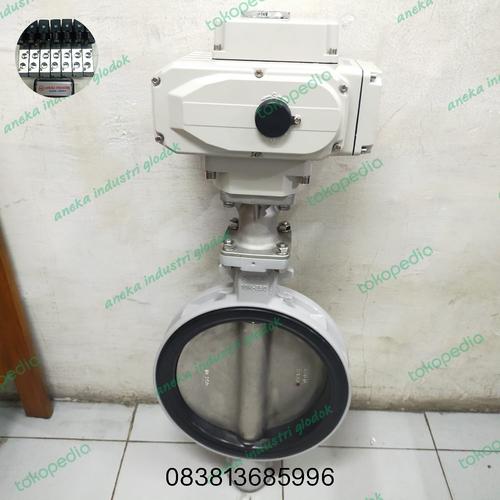 Jual motorized electric actuator butterfly Valve kitz 10 inch - Jakarta ...