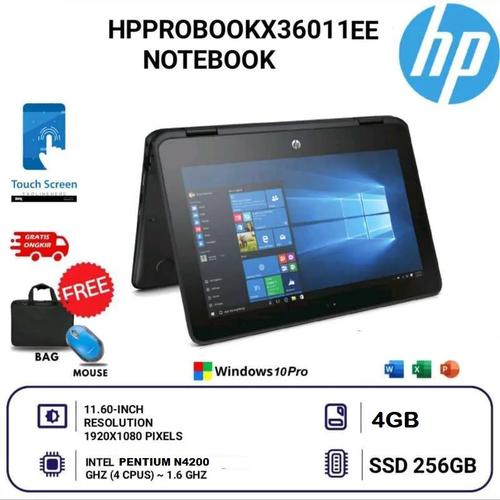 Jual Flip - Laptop HP X360 310 G2 Pentium N3700 4/256GB Free Tas/Mouse - 4GB/128GB - Jakarta ...