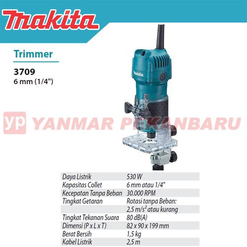 Jual Mesin Router Kayu / Trimmer Machine MAKITA 3709 - Kota Pekanbaru ...