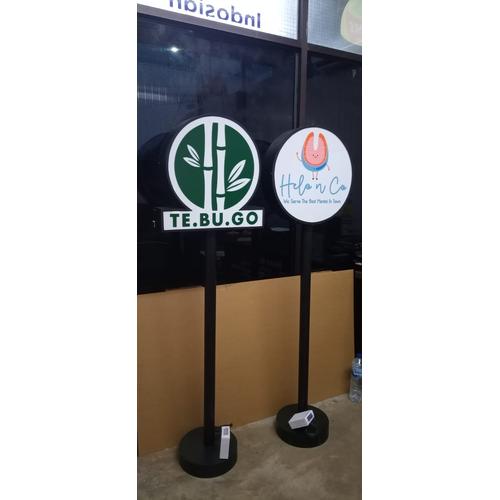 Jual Neon Box standing portable 50cm - 2sisi - Kab. Bekasi - Indosign ...