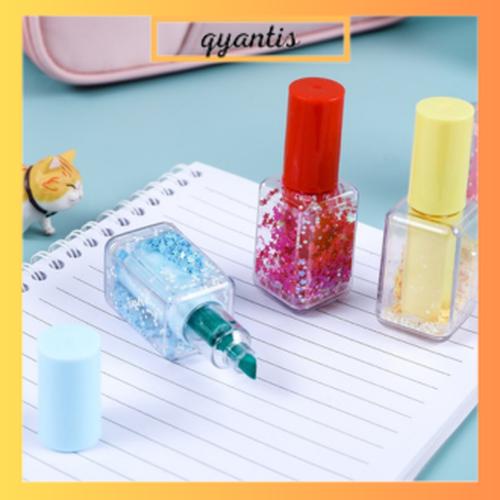 Jual stabilo unik highlighter mini model cat kuku lucu warna warni ...