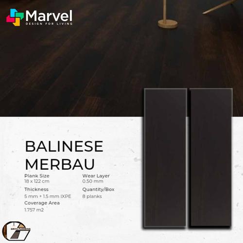 Jual spc marvel heritage tebal 6,5mm include foam balinese merbau/box ...