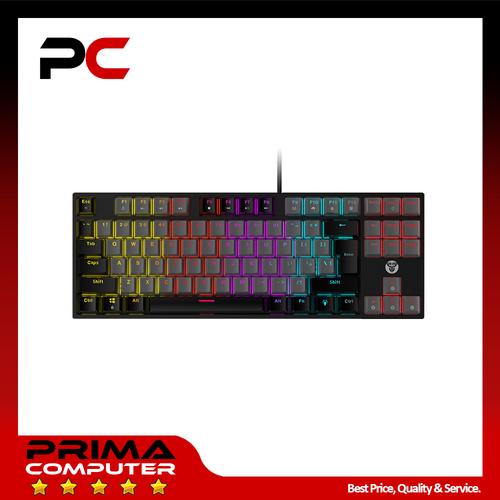 Jual Fantech ATOM MK876 RGB Gaming Mechanical Keyboard TKL - GREY, RED ...
