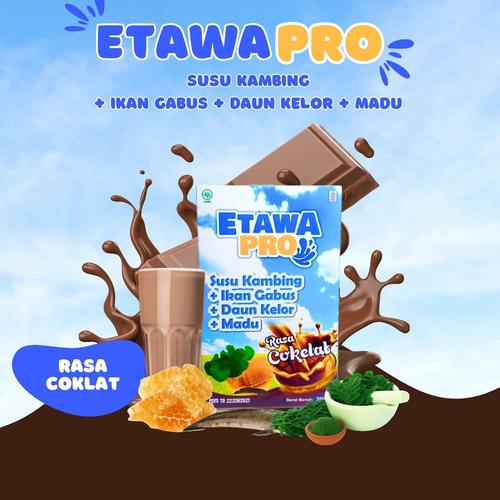 Promo Susu Kambing EtawaPro / Etawa Pro Ikan Gabus Daun Kelor Asli ...