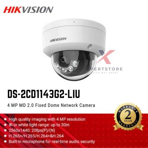 Jual HIKVISION IP CAMERA 4MP DOME DUAL LIGHT AUDIO DS-2CD1143G2-LIU - Kota Semarang ...