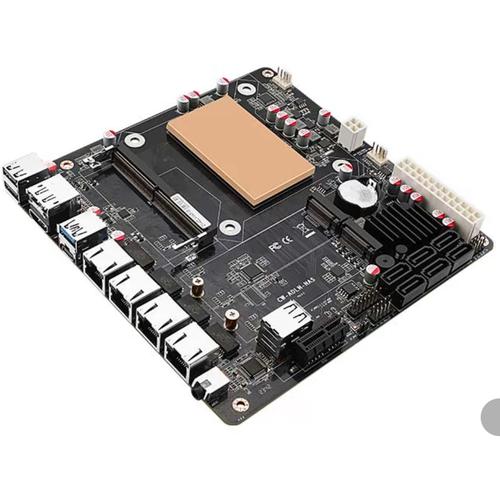 Jual Motherboard NAS Mini ITX Intel N100 6 sata 2nvme 4x2.5G Jonsbo N2 ...
