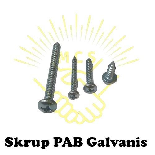 Jual Skrup 4 X 3/8 Galvanis | PAB 4 X 3/8 / 100pc - Jakarta Pusat ...
