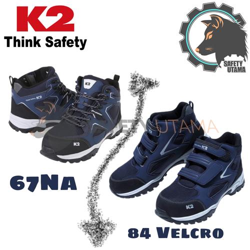 Jual SEPATU SAFETY K2 XGRIP 67 (NA) ORIGINAL EXPORT KOREA - 84 Velcro, 40 - Jakarta Utara ...