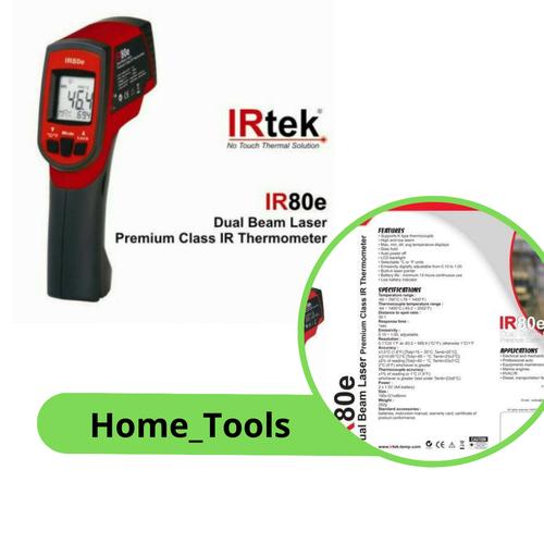Jual IRTEK IR80E Pengukur Suhu Infrared Thermometer Dual Laser ...