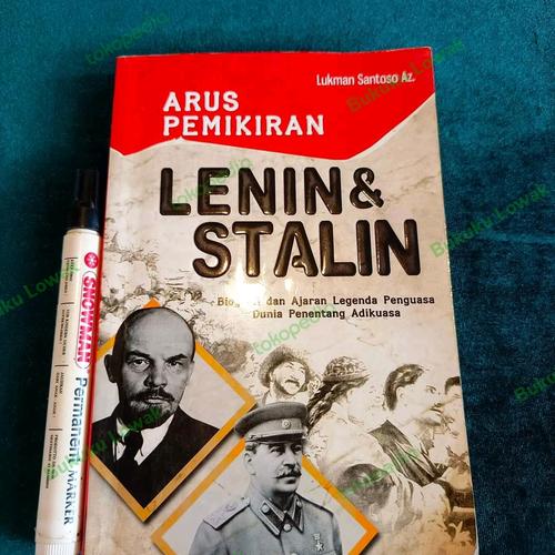 Jual ARUS PEMIKIRAN LENIN dan STALIN Biografi ajaran legenda penguasa ...