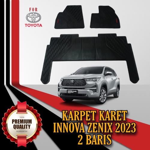 Jual KARPET KARET INNOVA ZENIX 2023 2 BARIS LOGO MERAH - Kota Tangerang ...