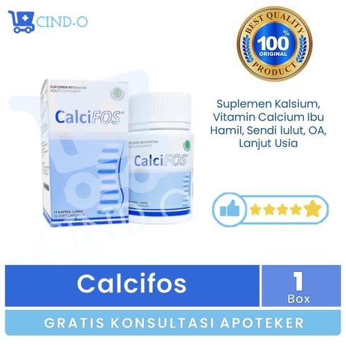 Jual Calcifos I Suplemen untuk memelihara kesehatan untuk tulang dan ...