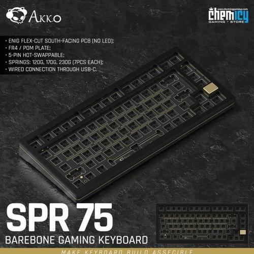 Jual Akko Spr75 / Spr-75 Barebone Mechanical Keyboard Kit Ajadul422 ...