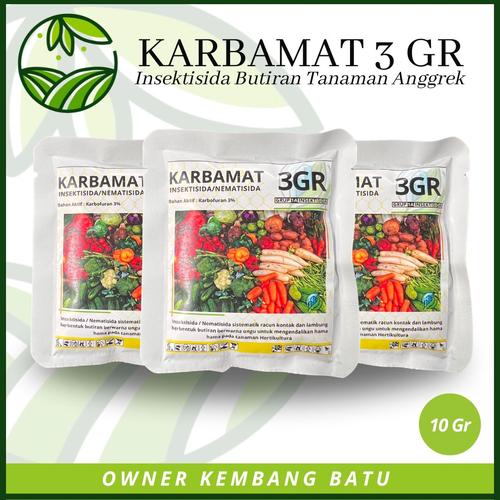 Jual Insektisida Granul Karbamat 3GR 10 Gram Mengatasi Hama Tanaman ...