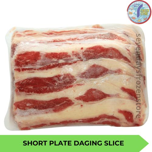 Promo Short Plate Beef Slice Daging Sapi Iris Tipis Beku Import 500 gr ...