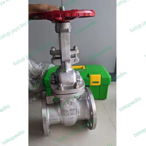 Jual Gate valve ss304 4" - JIS 10k Flange merk 317 - Jakarta Utara ...