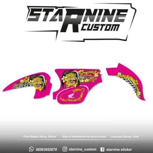 Jual Sticker fariasi c70 batik stiker c70 balinese sticker decal c70 ...