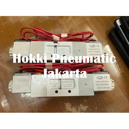 Jual Solenoid valve double coil TPC KOREA RDS3230-2G-02 / RDS3230-02 1/ ...