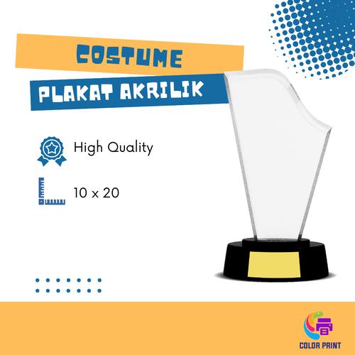 Jual Plakat Wisuda / Cetak Plakat / Souvenir Plakat Akrilik - 10 mm ...