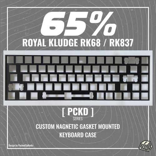 Jual Royal Kludge RK68 / RK837 Custom Acrylic Gasket Mount Case ...