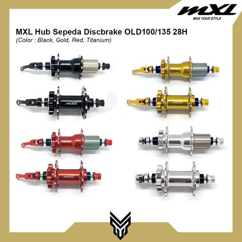 Promo MXL Hub Freehub Sepeda Lipat Discbrake 28 Holes 6 Sealed Bearings ...