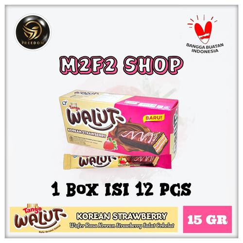 Jual Tango Wafer Walut Korean Strawberry StrobSalut Cokelat - 15 gr (1 ...